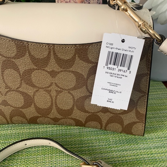 Coach | Bags | Nwt Coach Pepper Satchel In Signature Canvas C325 398 ...